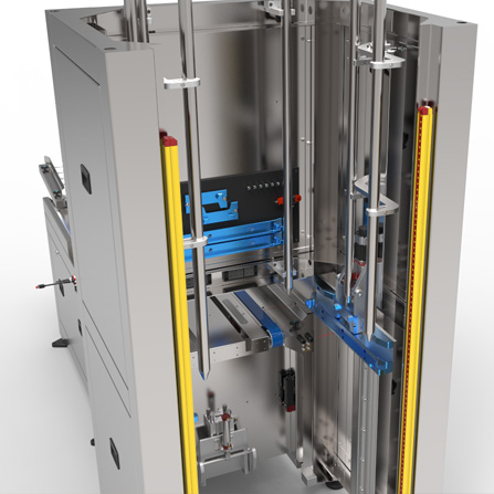 Vital Apex Tray Stacker | Vital Manufacturing Inc.